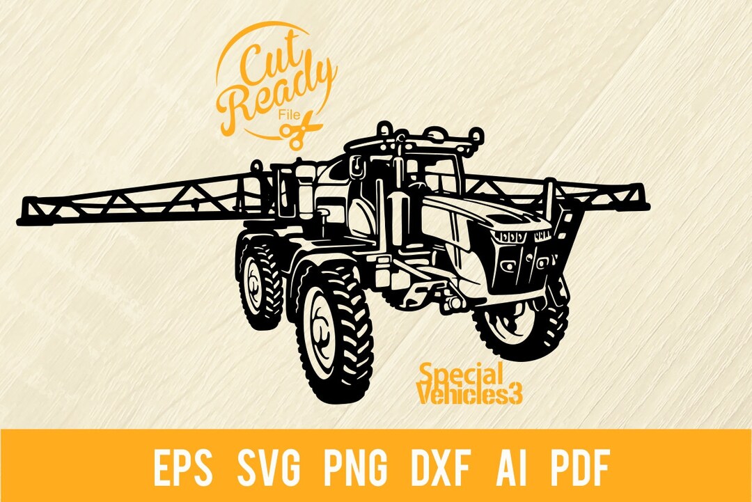 Sprayer - Special Equipment Stencil Cut File | - Cricut File Svg, Eps ...