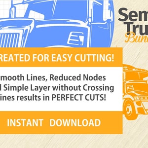 Semi Truck Peterbilt 389 Flatbed SVG, American Truck Svg - Cut Files ...