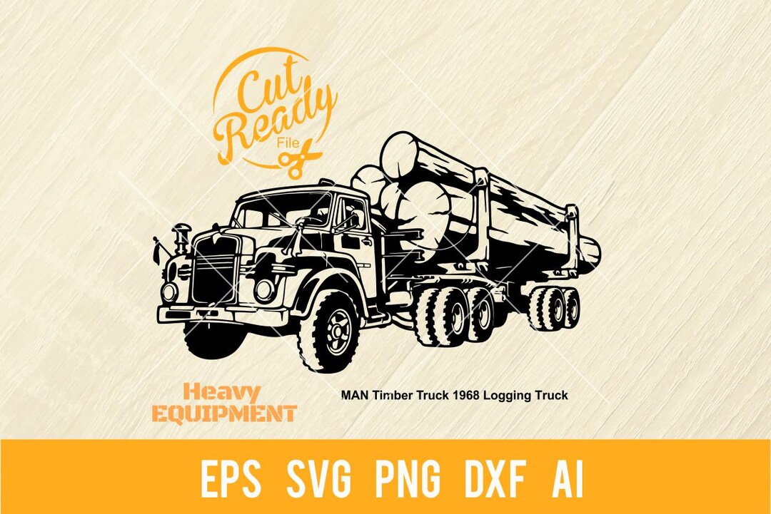 Logging Truck Timber Truck 1968 Heavy Machinery, Logging and ...