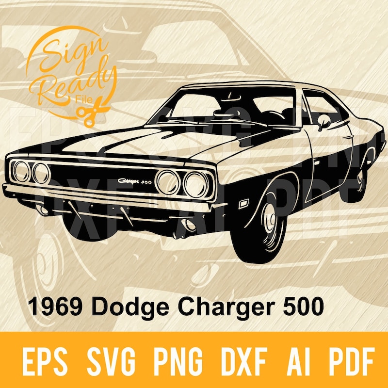 1969 Dodge Charger - Etsy