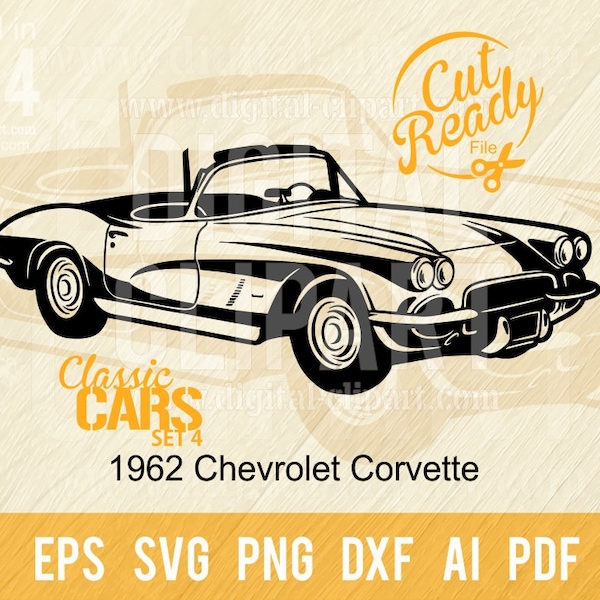 Corvette Svg - Etsy