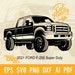 2021 Ford F 250 Super Duty SVG Vector Clipart | Cut Ready Clip Art ...