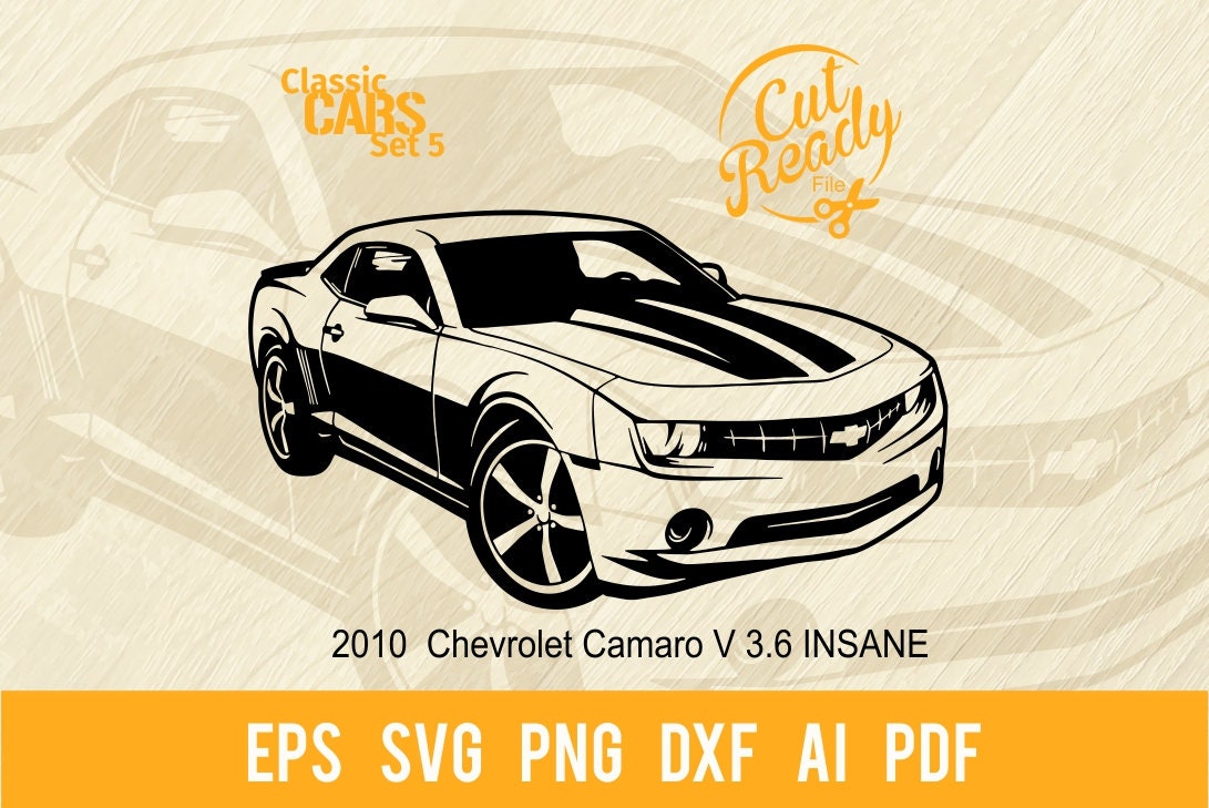 2010 Chevrolet Camaro V 3.6 INSANE SVG | Classic Cars Svg Muscle Cars ...