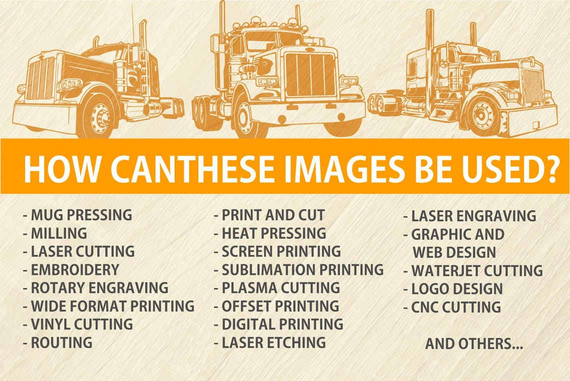 Semi Truck Peterbilt 379 SVG, American Truck Svg - Cut Files | - Cricut ...