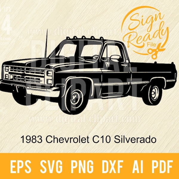Chevrolet C10 Svg - Etsy
