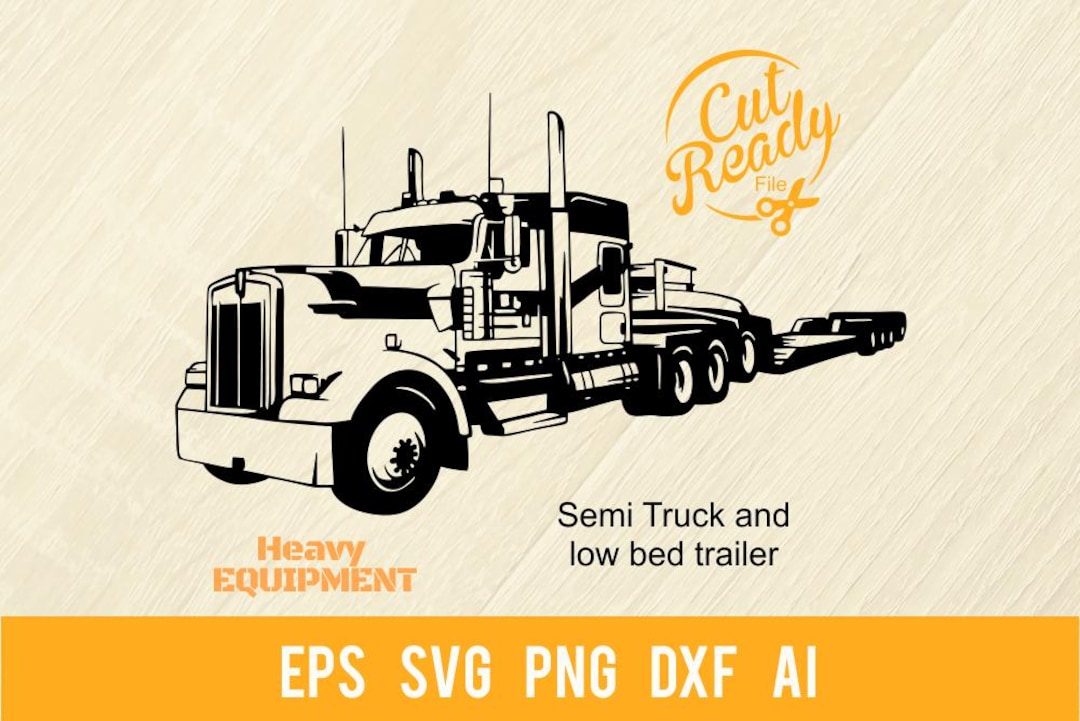 Semi Truck Peterbilt 389 SVG, American Truck Svg Cut Files Cricut File ...