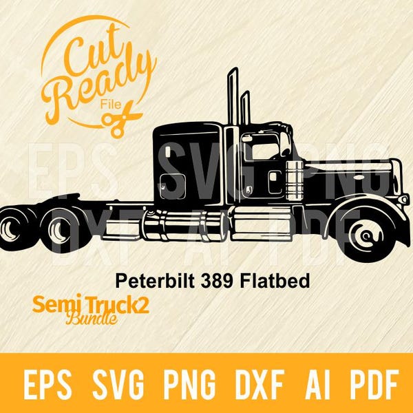 Peterbilt Svg - Etsy