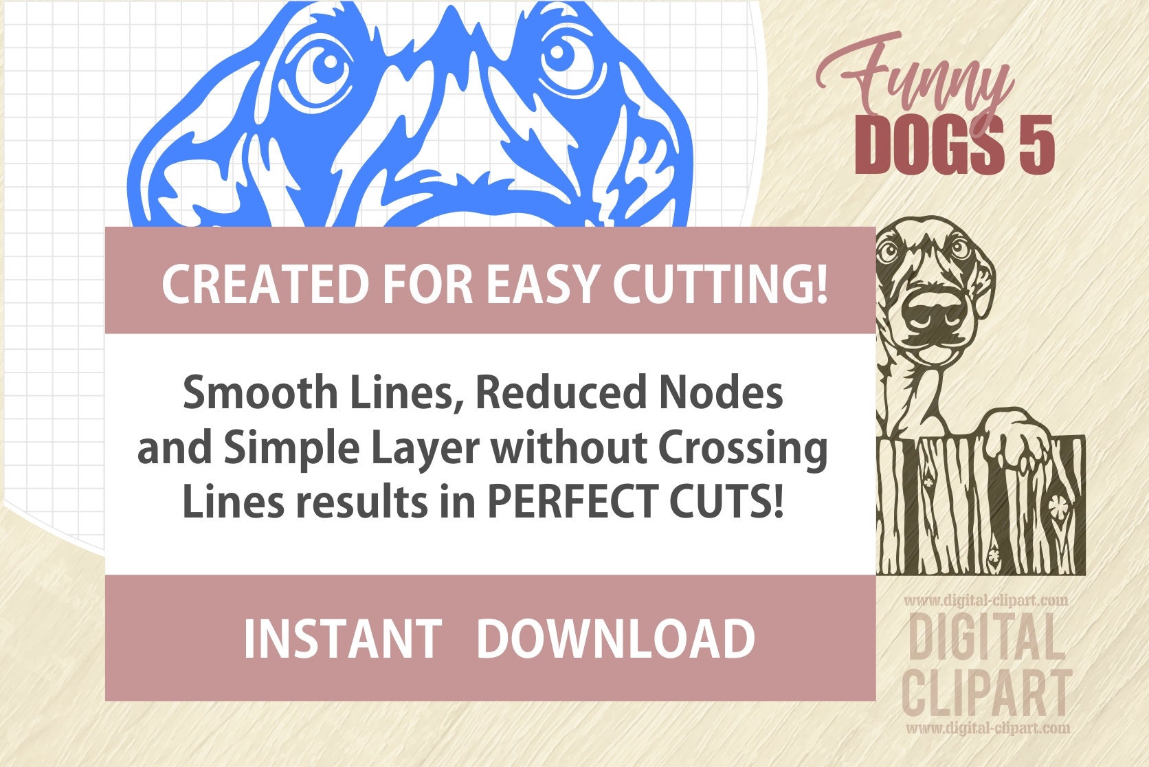 Guilty Dog SVG Rhodesian Ridgeback SVG Funny Dog Svg Comic Dog Stencil ...