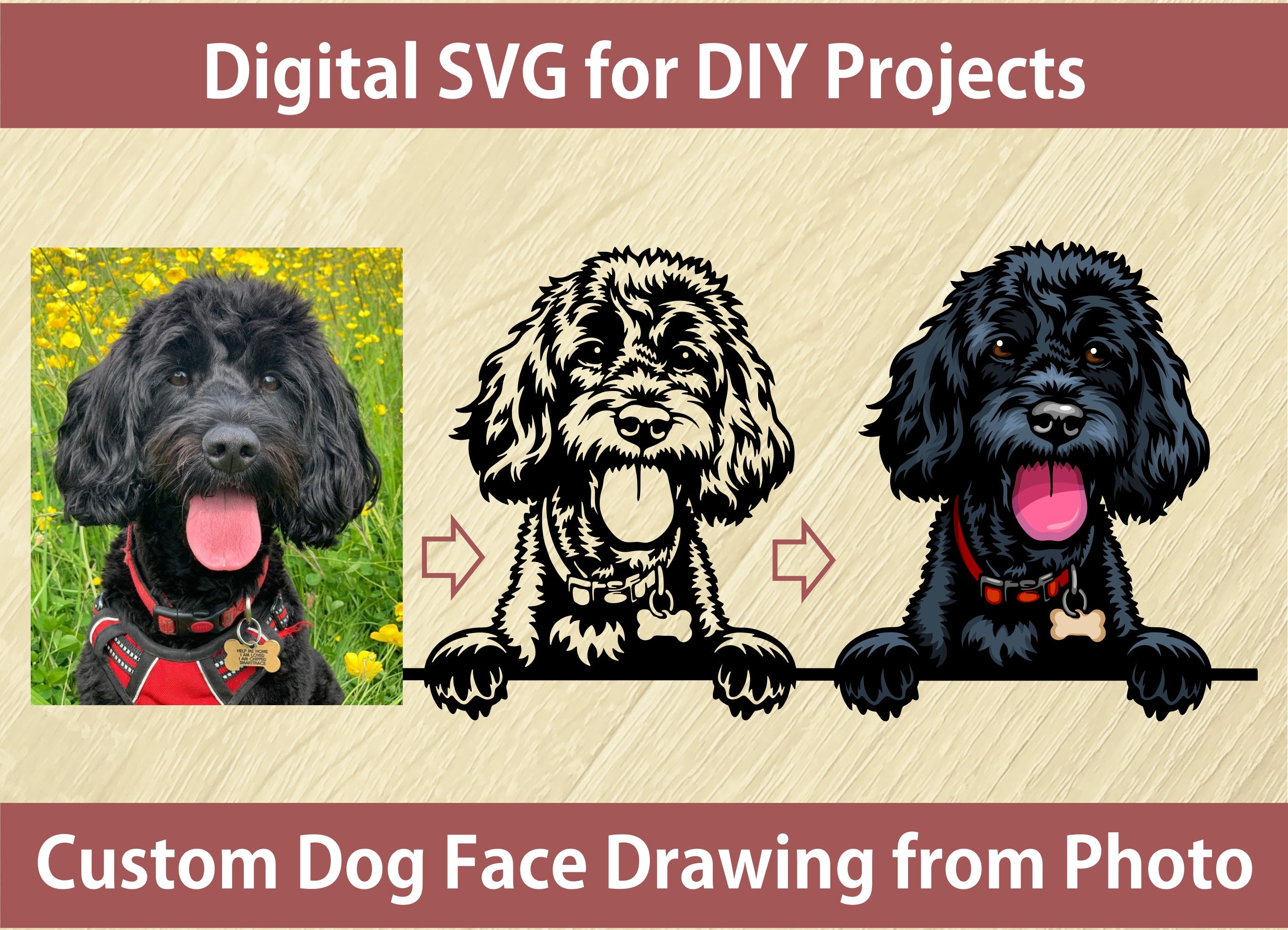 CUSTOM SVG Personalized Design, SVG Ordering, Portrait Customization ...