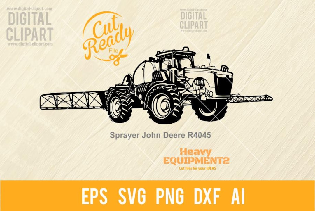 Sprayer R4045 - Special Equipment Stencil Cut File | - Cricut File Svg ...