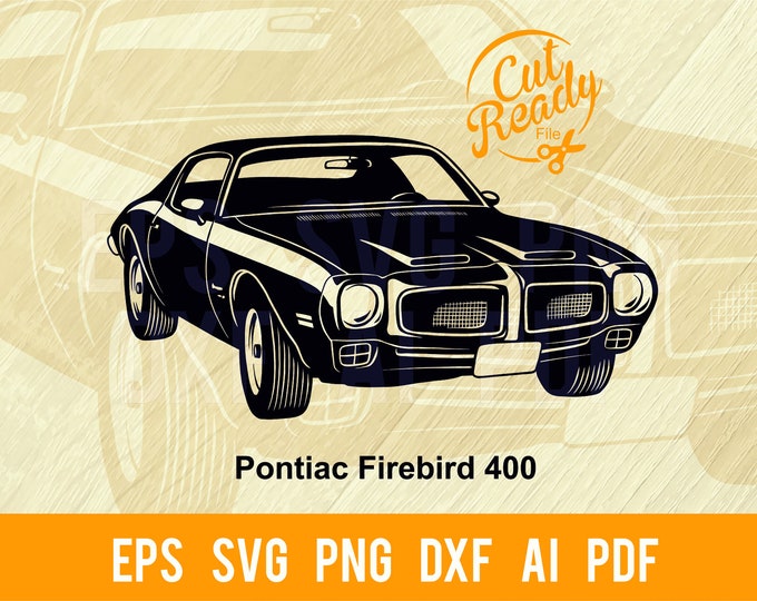 1967 Pontiac Firebird Svg Png Jpg Ai Dxf File, Muscle Car Svg - Etsy Canada