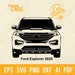 Ford Explorer 2020 SVG - Pickup Truck Svg Classic Car SVG | Cut Ready ...