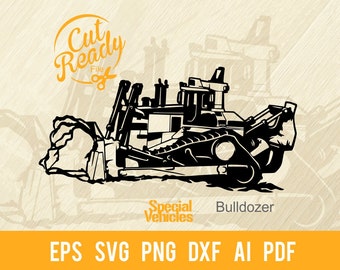 Bulldozer SVG Heavy Vehicle Heavy Machinery, Logging and Construction ...