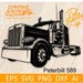 Peterbilt 589 Truck SVG: American Truck Cut Files (digital Download ...