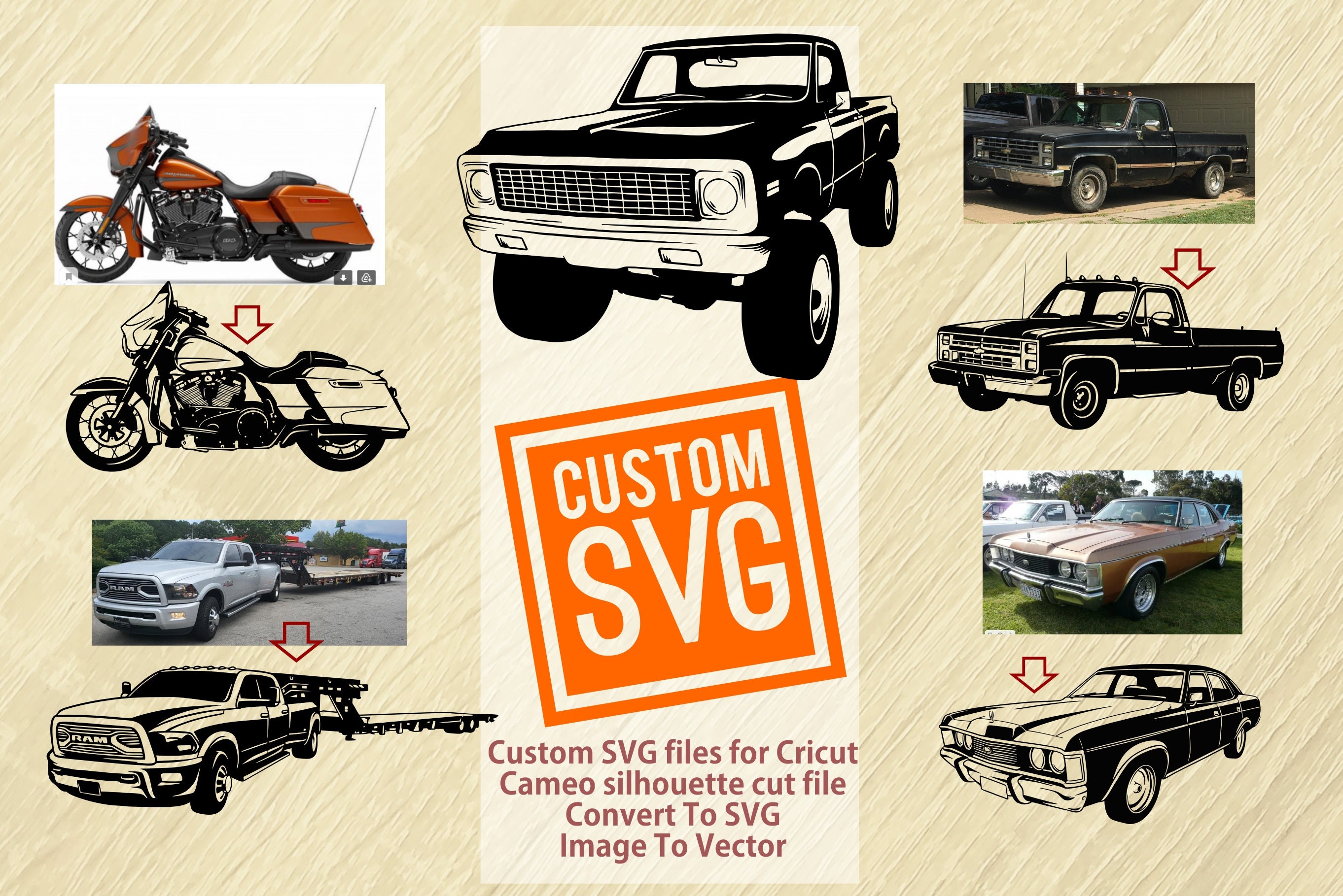 CUSTOM SVG Personalized Design, SVG Ordering, Portrait Customization ...