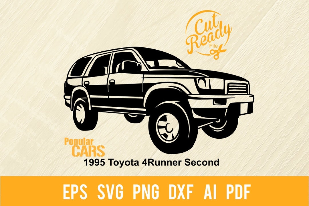 4runner Second Svg - Classic Car Svg Classic Car SVG | Cut Ready Clip ...