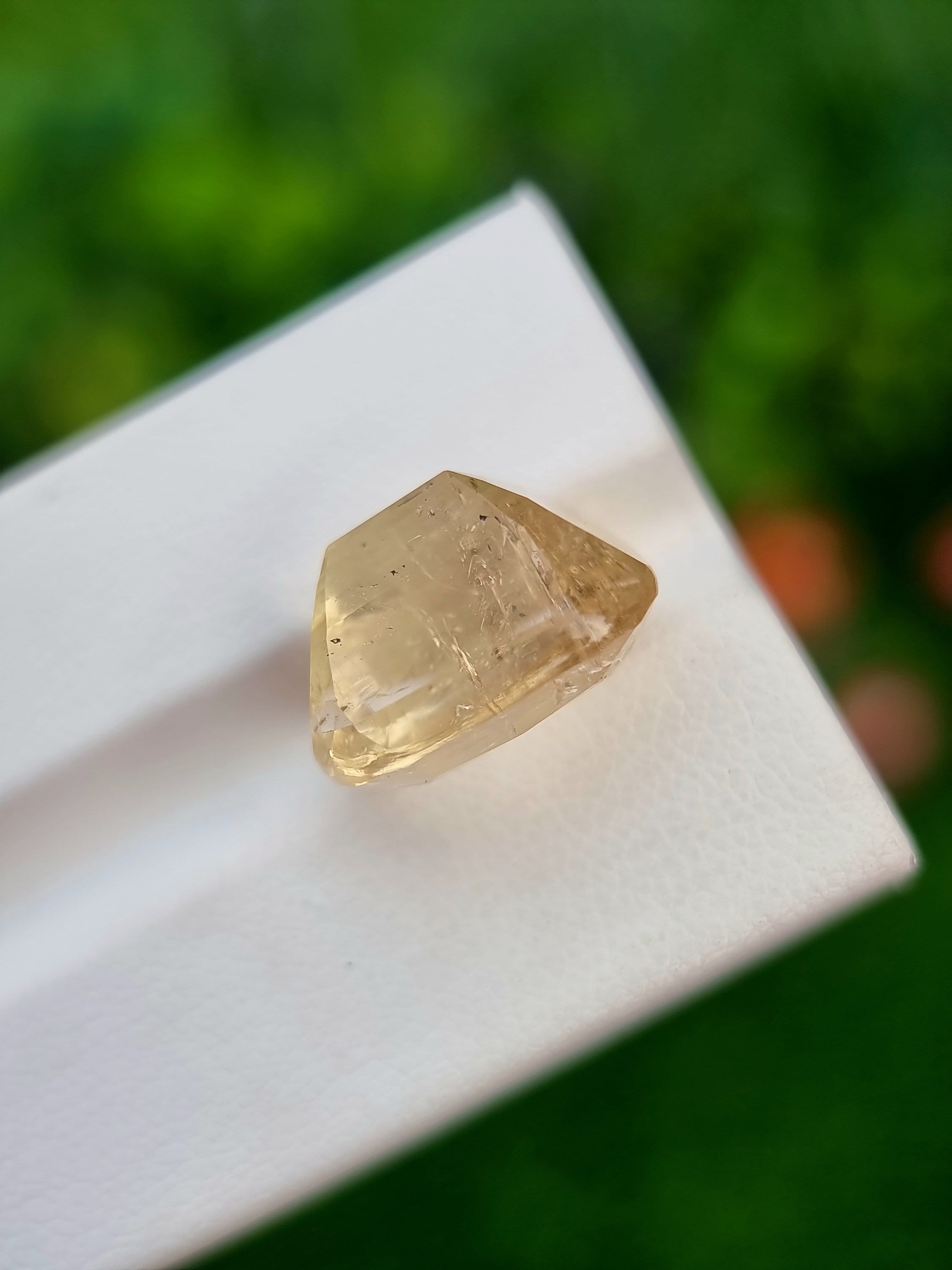 Imperial Topaz Stone Yellow Cushion Shape Natural Unheated Untreated ...