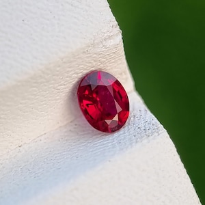 Ruby Gemstone Vivid Red Color Natural Transparent Untreated Unheated ...