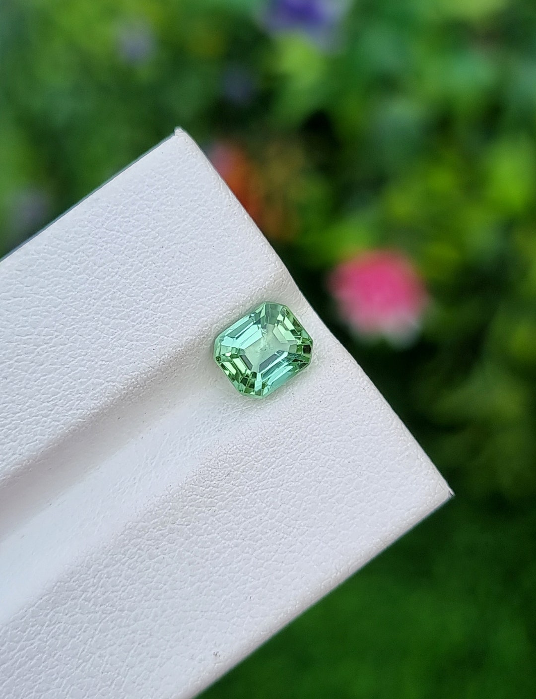 Tourmaline Stone Seafoam Color Natural Loose Faceted Untreated From ...