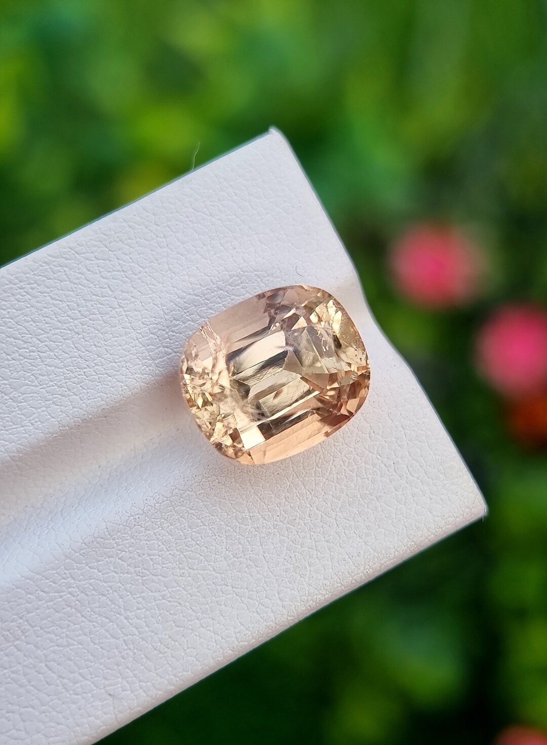 Imperial Topaz Stone Cushion Shape Natural Unheated Untreated Loose ...