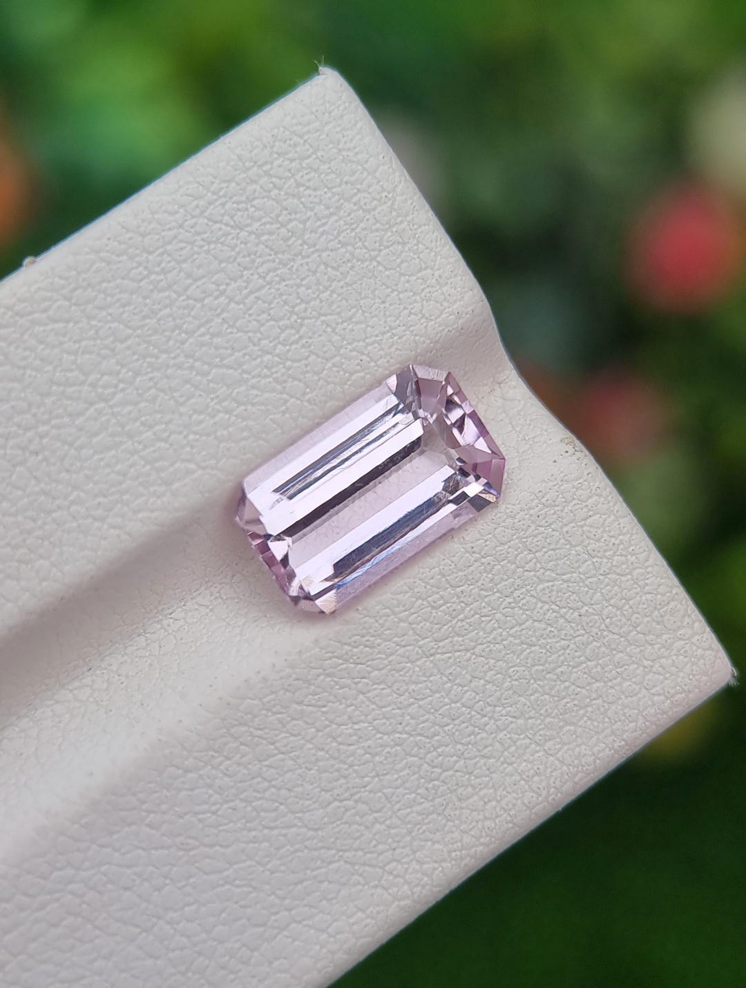 Pink Topaz Stone Imperial Natural Eye Clean Emerald Cut Unheated ...