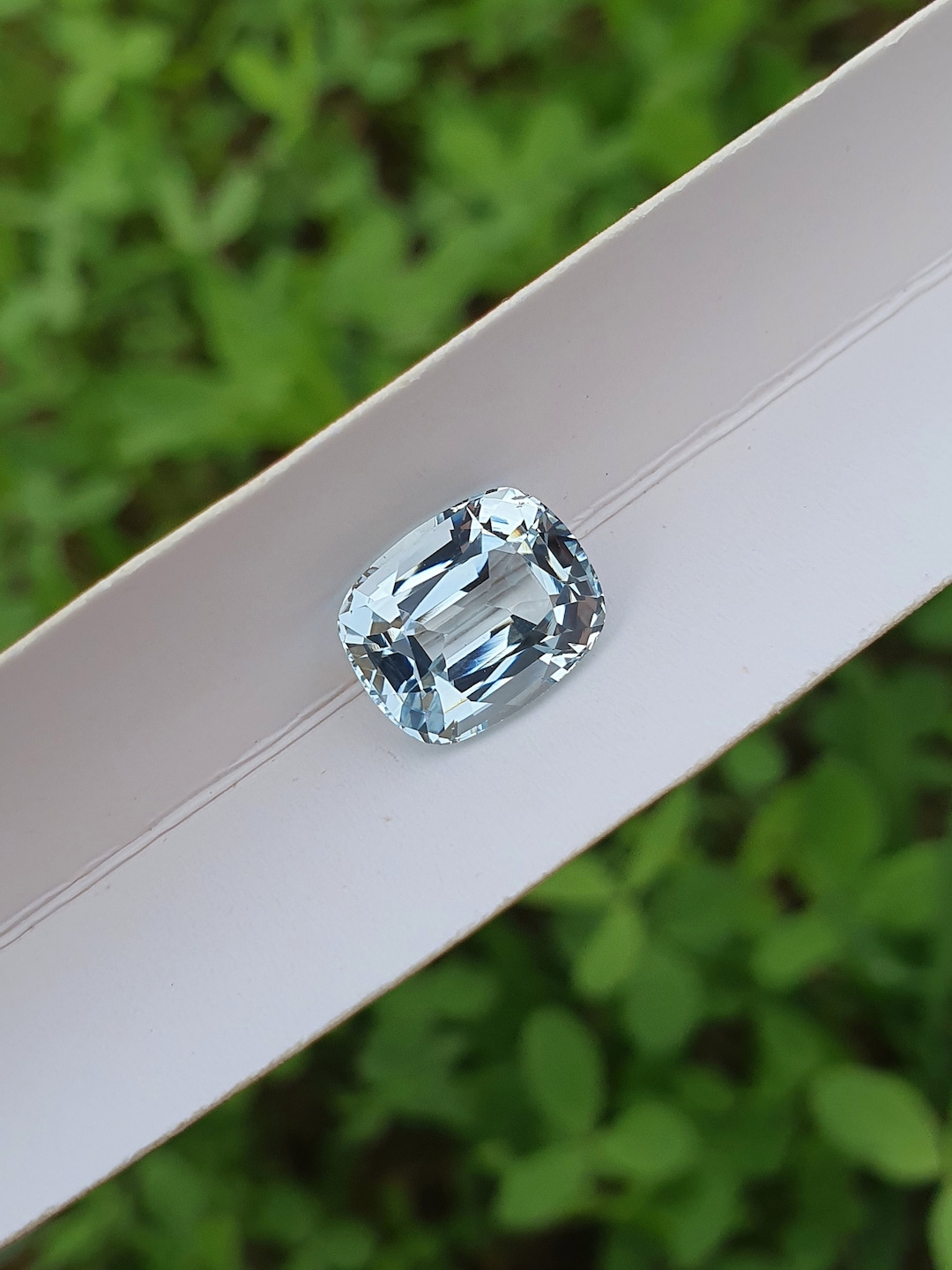 Aquamarine Stone Light Blue Eye Clean Natural Loose Faceted Untreated ...