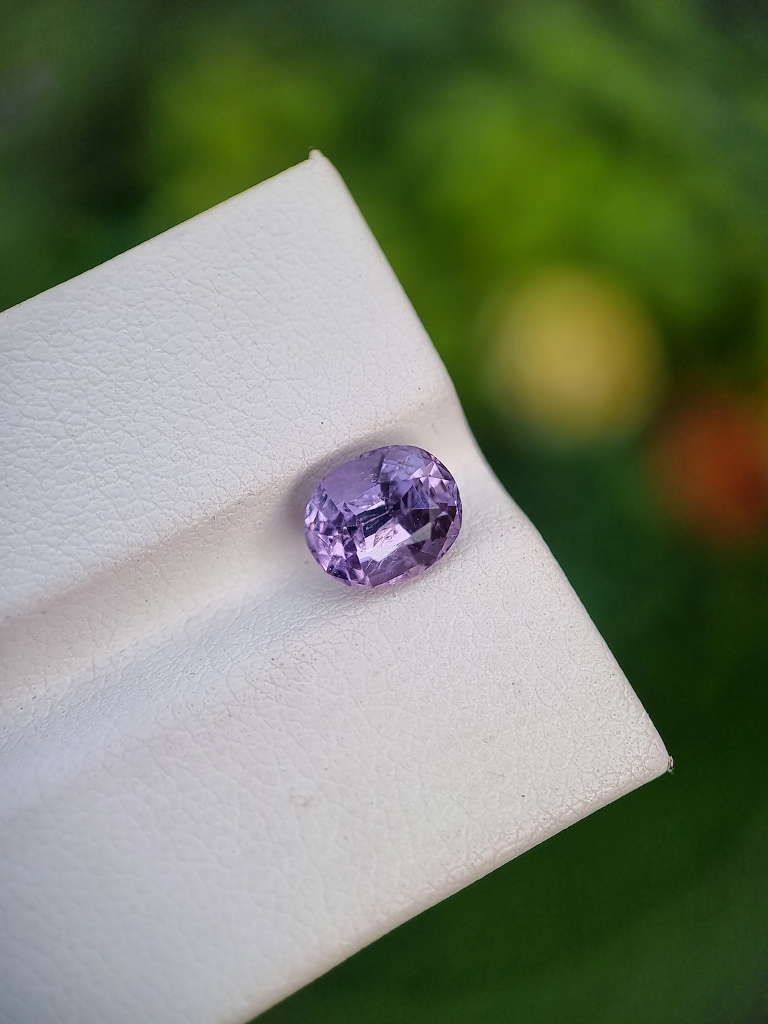 Spinel Stone Natural Violet Oval Shape Loose Untreated Faceted From ...