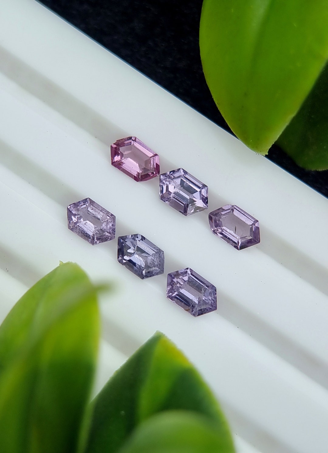 Calibrated Spinel Gemstones Lot| Hexagonal | Natural Untreated Loose ...