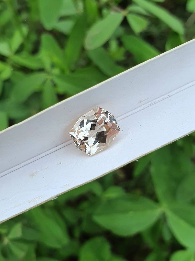 Imperial Topaz Stone Natural Untreated Unheated Transparent Light ...