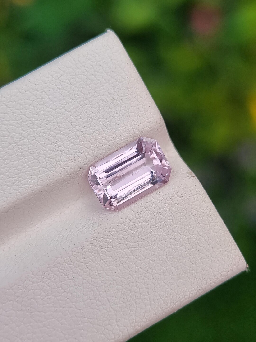 Pink Topaz Stone Imperial Natural Emerald Cut Unheated Untreated Loose ...