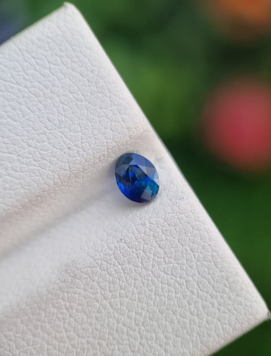 Royal Blue Sapphire Gemstone Natural Oval Shape Certified Loose Faceted ...