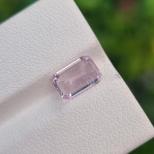 Pink Topaz Stone Imperial Natural Emerald Cut Unheated Untreated Loose ...