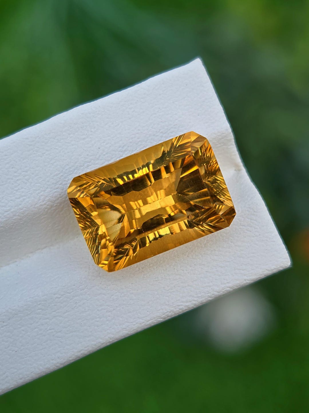 Citrine Stone Natural Fancy Cut Loose Orange Color Faceted From ...