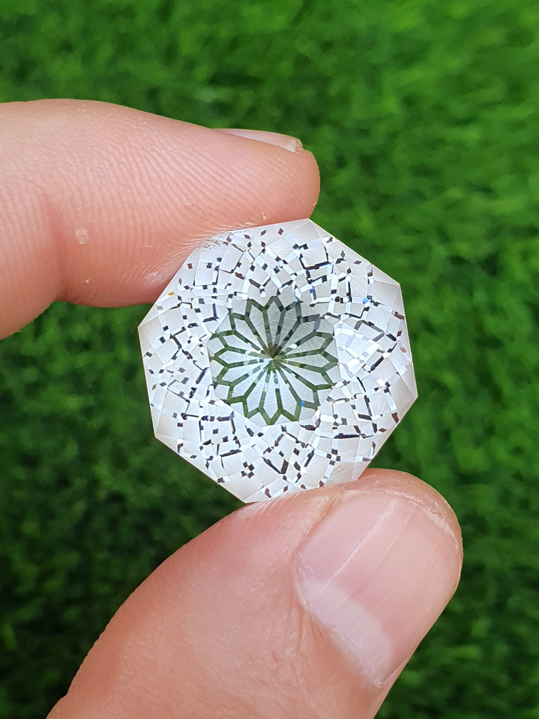 Quartz Stone Natural Eye Clean Loose Faceted Untreated From Pakistan 42 ...