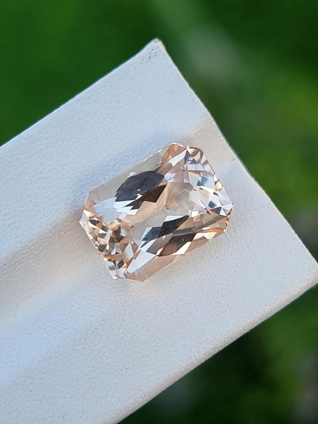 7.87 Ct Natural Imperial Topaz: Light Orangish Yellow, Katlang Pakistan ...