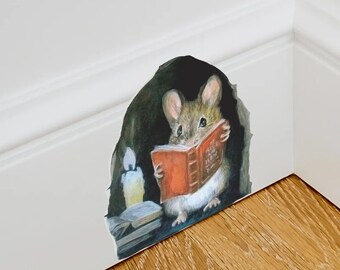 Wall Corner Mouse - Etsy