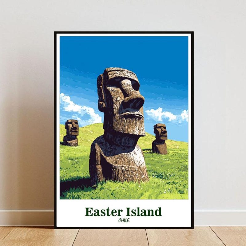 Easter Island - Etsy