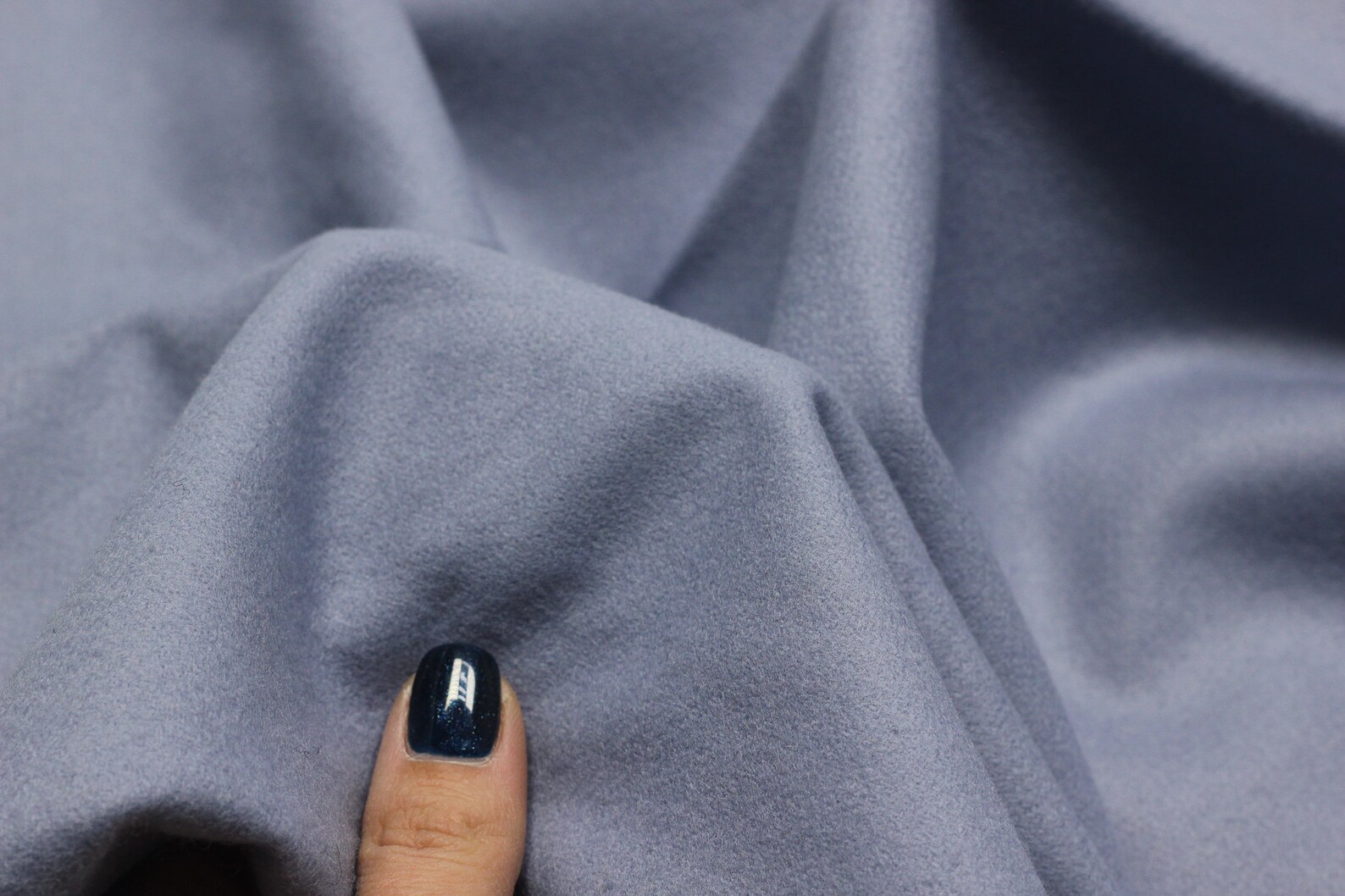 Light Blue Wool Fabric Sky Blue Coating Material Blue Wool | Etsy