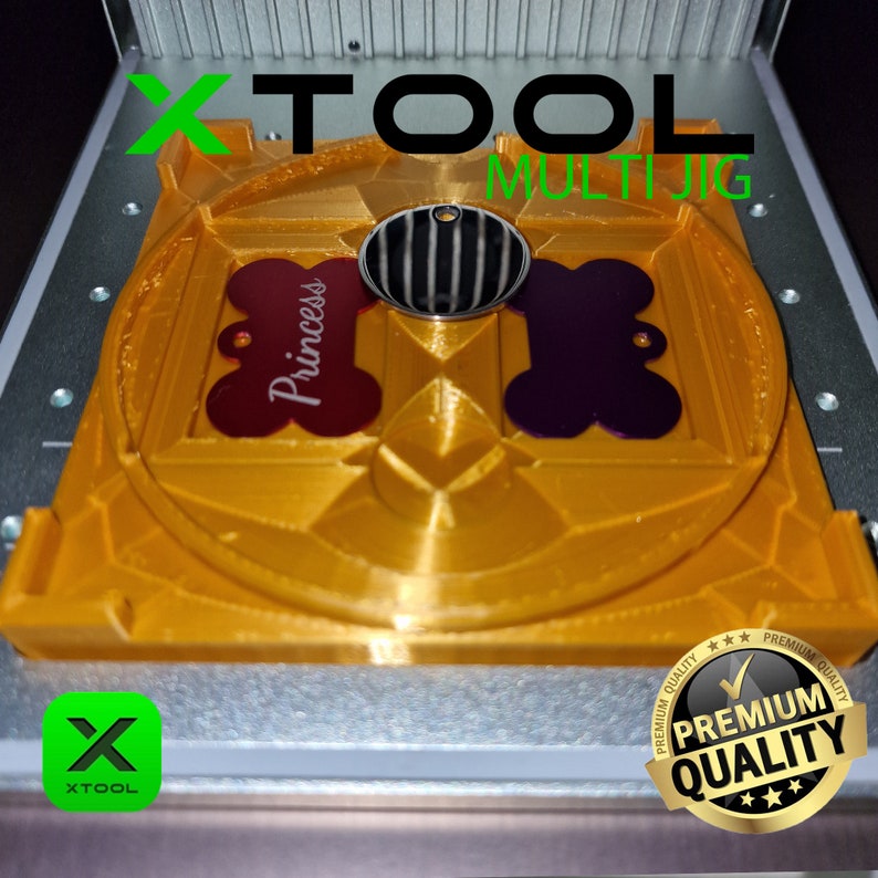 Xtool F1 Multi Jig Accessory + Downloadable File Template - Etsy