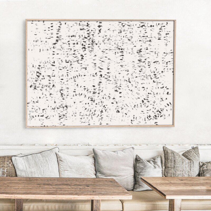 Large Abstract Print - Etsy