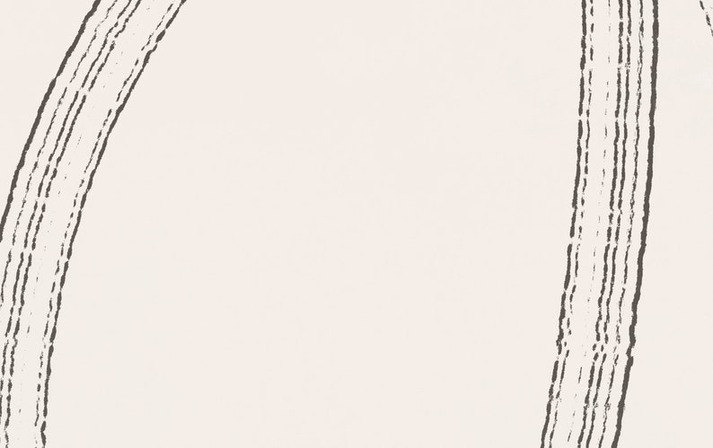 Abstract Art Set of 2, Line Art Print Set, Line Drawing, Large Modern ...