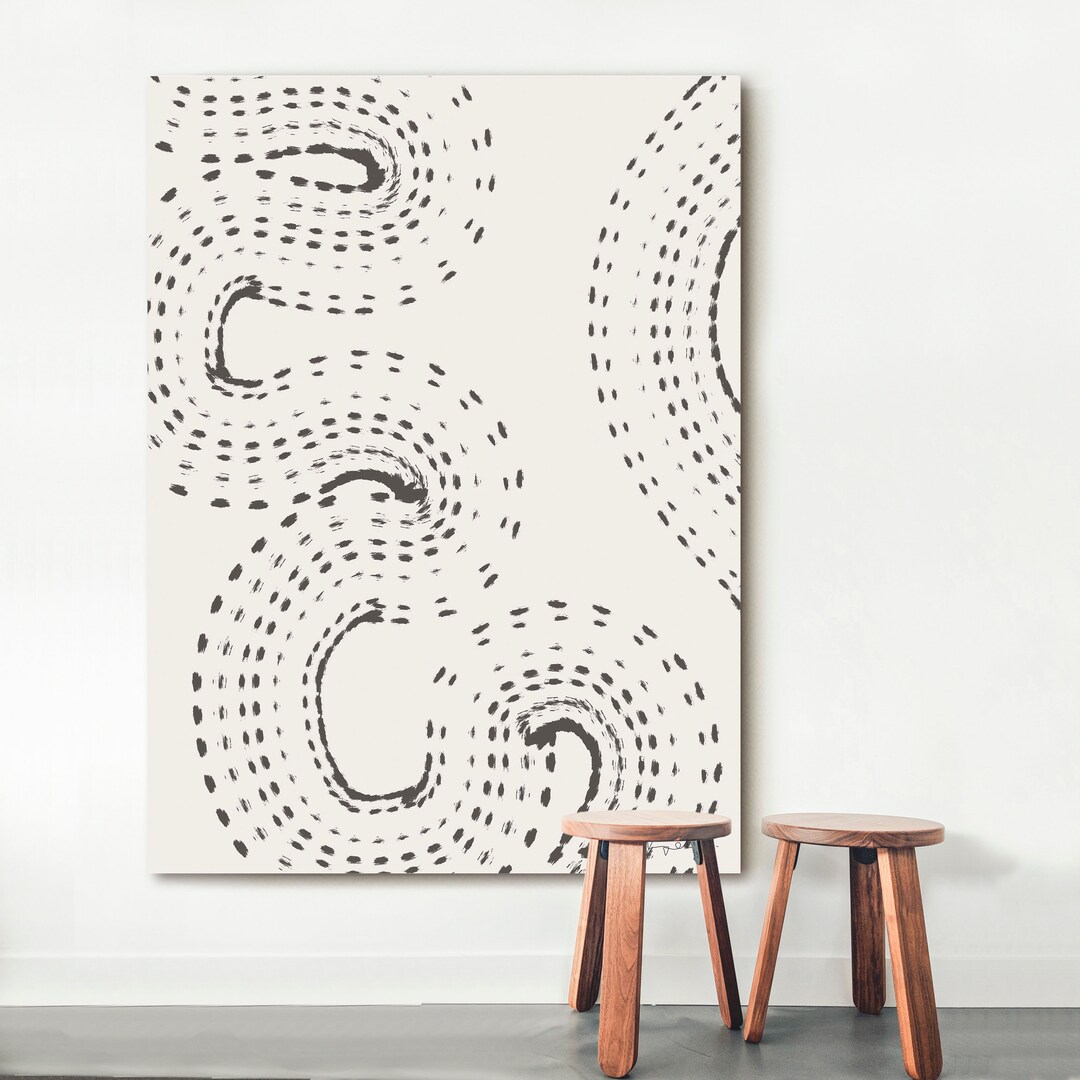 Line Drawing Print, Abstract Wall Art, Large Abstract Print, Oversized ...