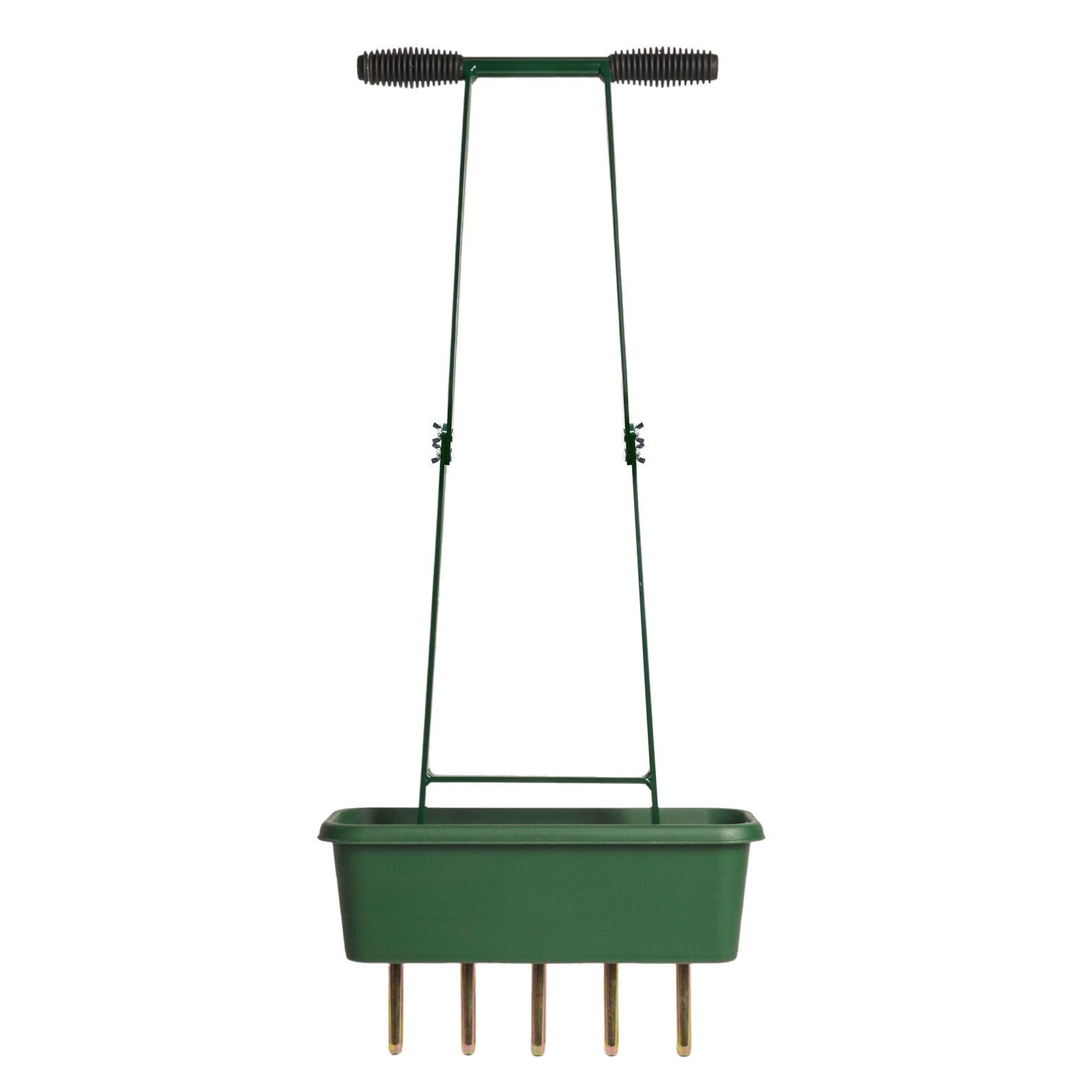 BMS Products Lawn and Turf Aerator Fork With Soil Corer Collector Steel ...
