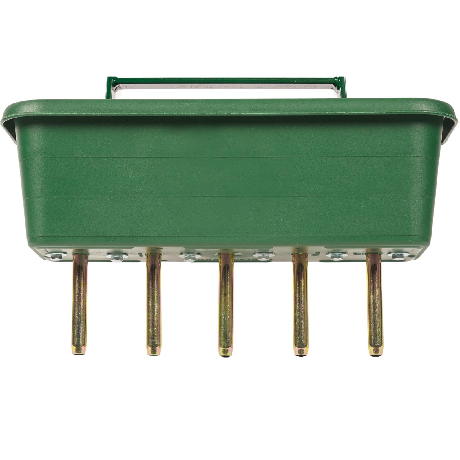 BMS Products Lawn and Turf Aerator Fork With Soil Corer Collector Steel ...