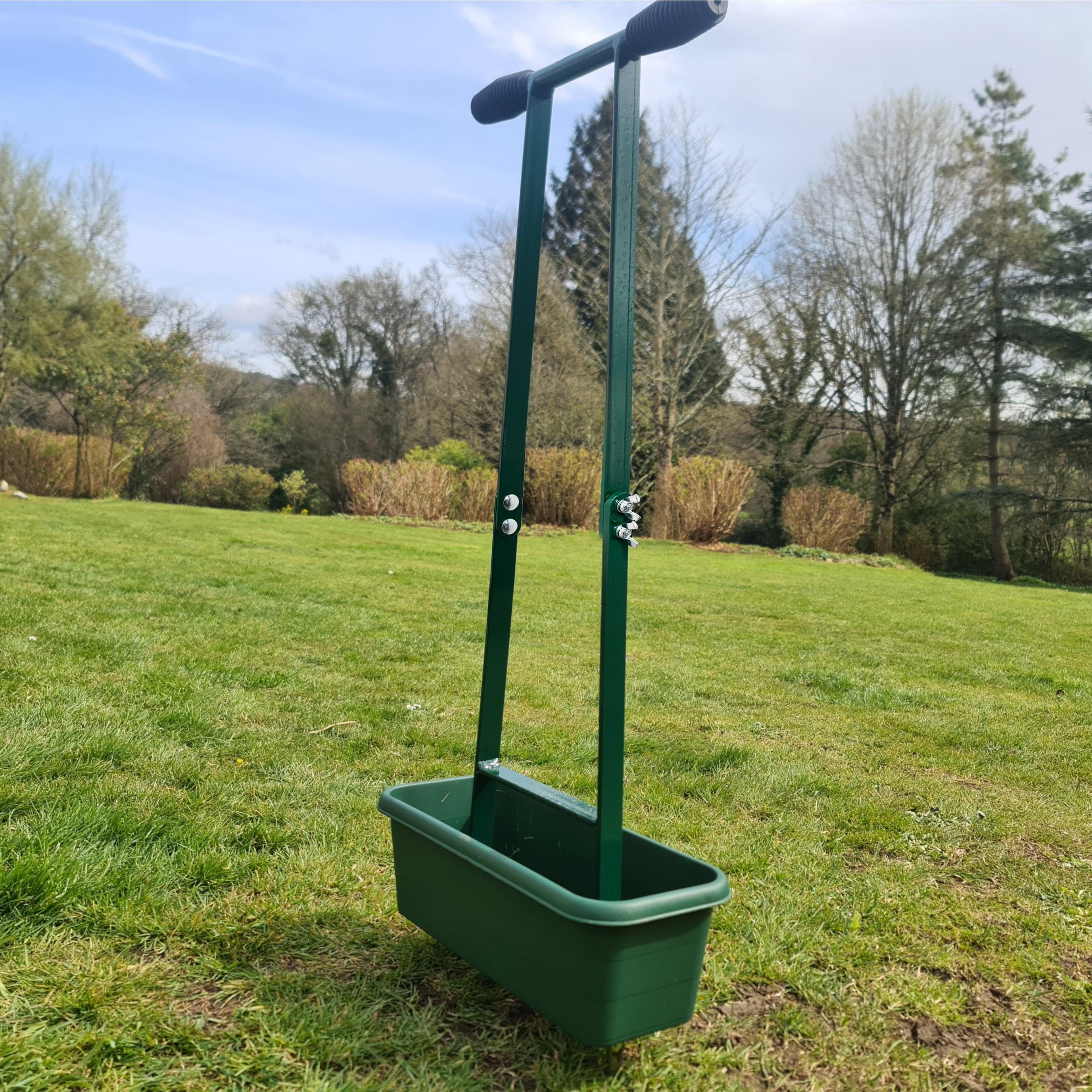 BMS Products Lawn and Turf Aerator Fork With Soil Corer Collector Steel ...