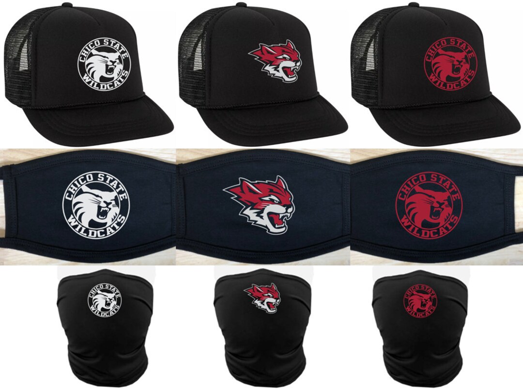 Chico State Wildcats Face Mask, Performance Athletic Gaiter, or Foam ...