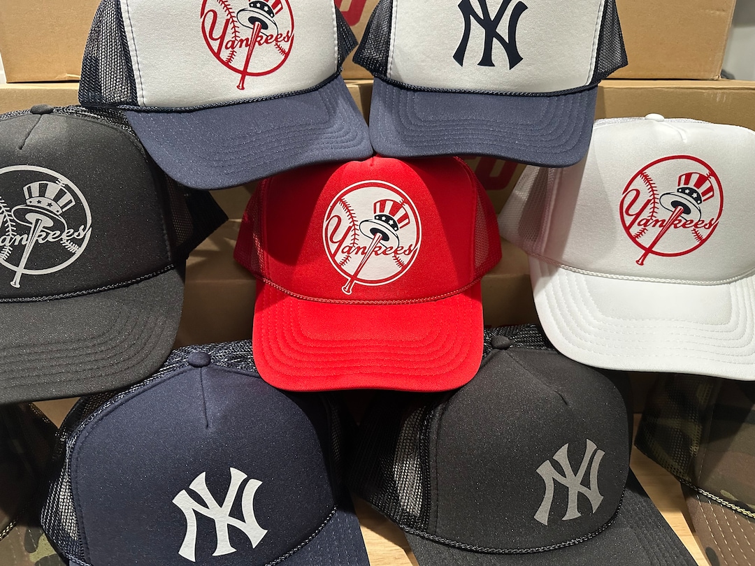 Custom Baseball Trucker Hat - Foam Front Mesh Back Snap Back Closure ...