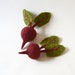 Felted Beetroot Great Vegetable for Kids Play Kitchens Table, Pretend ...
