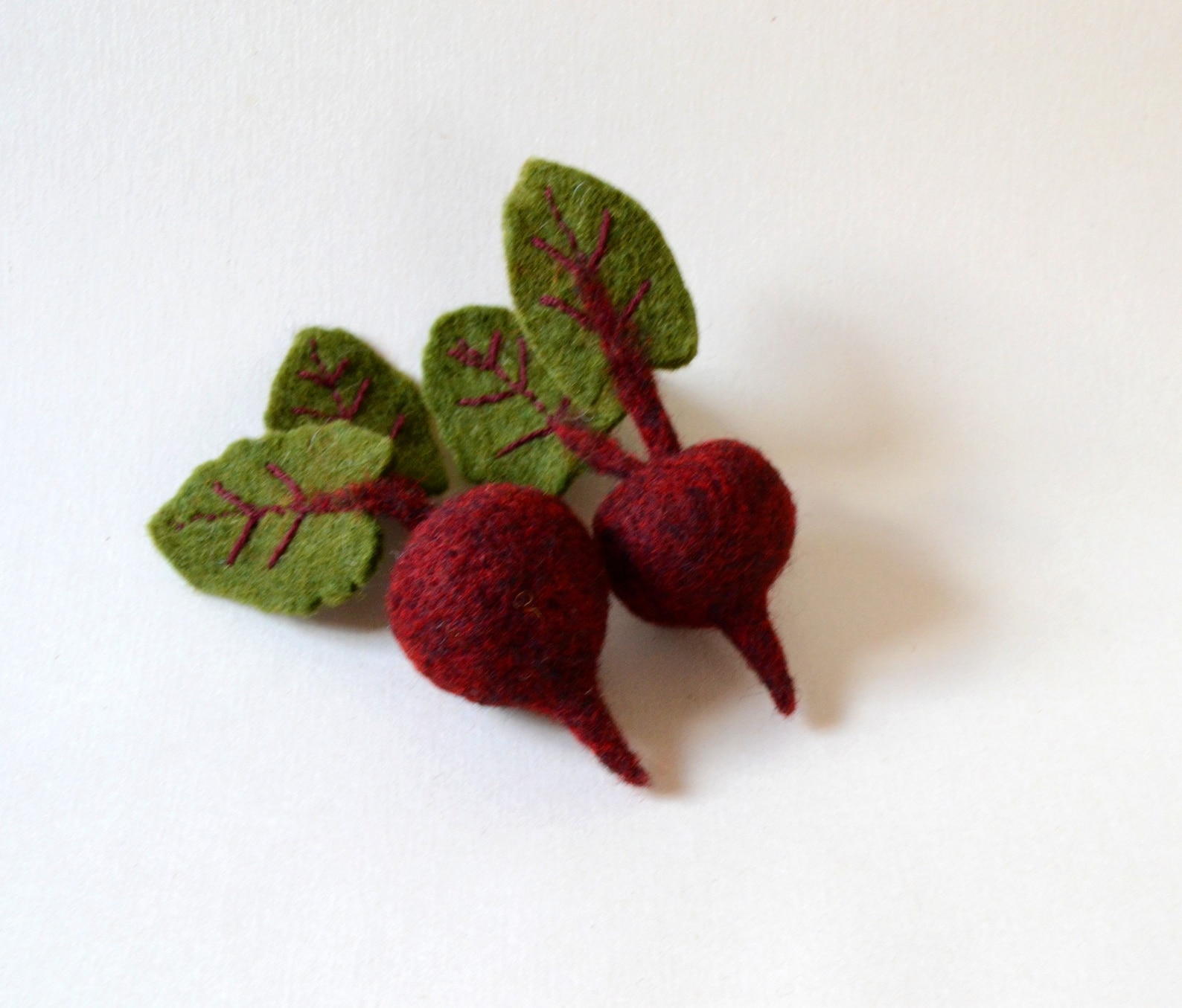 Felted Beetroot Great Vegetable for Kids Play Kitchens Table, Pretend ...