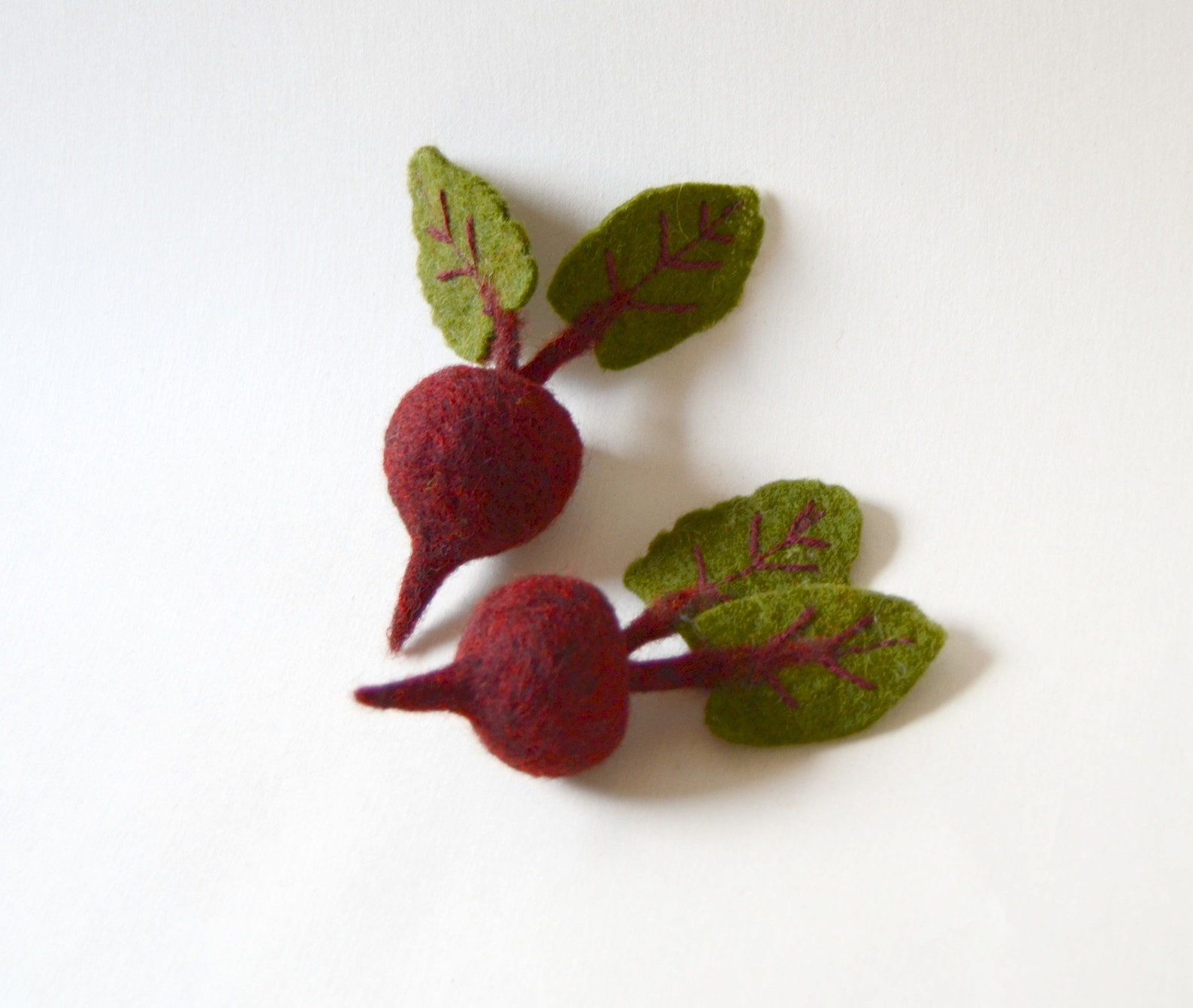 Felted Beetroot Great Vegetable for Kids Play Kitchens Table, Pretend ...